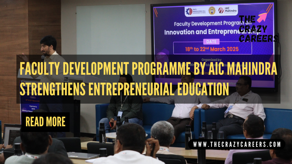 Faculty Development Programme by AIC Mahindra